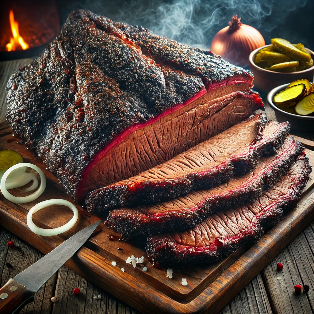Smoked Kosher Texas Brisket Recipe - Darren Klugman